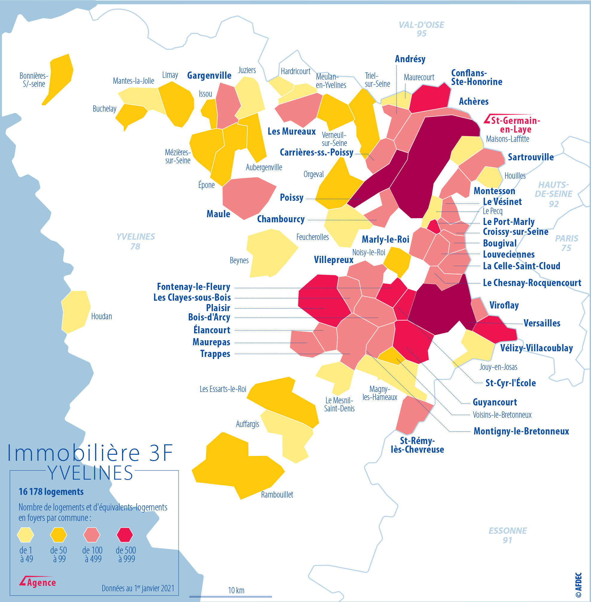 Immobilière 3F, des logements sociaux dans les Yvelines