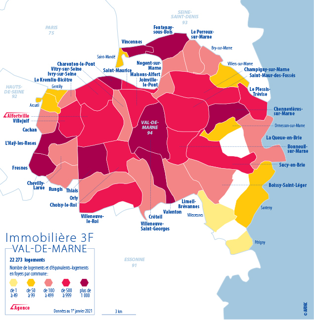 Immobilière 3F, des logements sociaux dans le Val-de-Marne